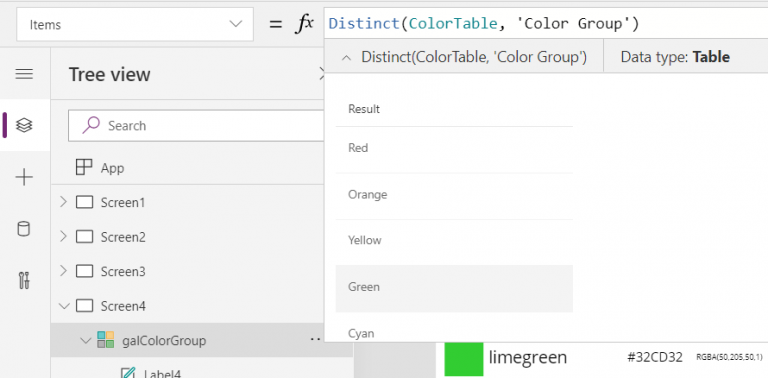 Using CSS color names for SVG icons in Power Apps Canvas app - Jukka ...