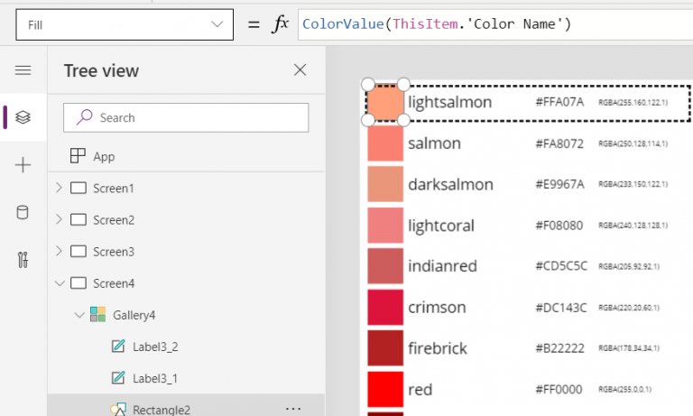 Using Css Color Names For Svg Icons In Power Apps Canvas App Jukka Niiranen Blog