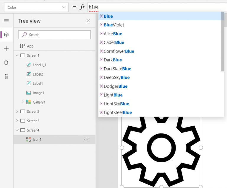 Using CSS color names for SVG icons in Power Apps Canvas app - Jukka ...