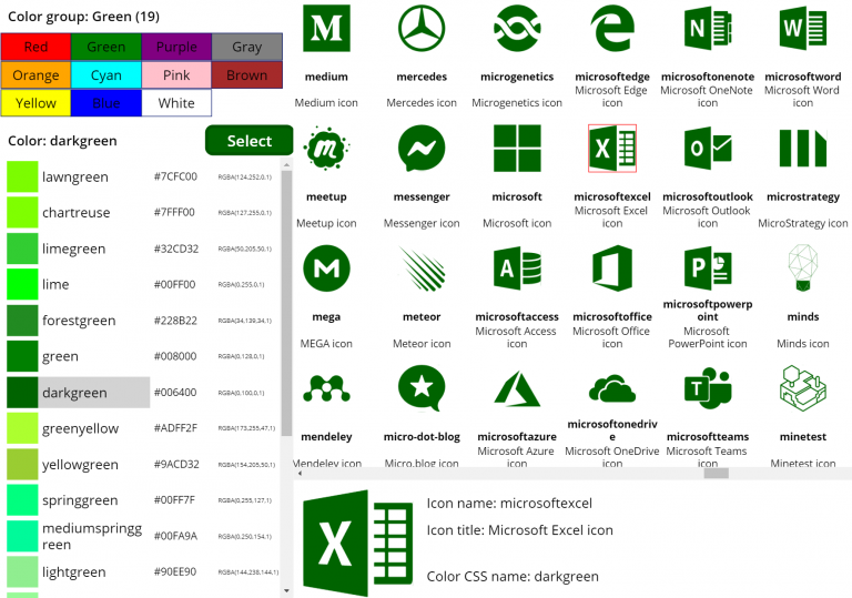 Using CSS color names for SVG icons in Power Apps Canvas app - Jukka ...
