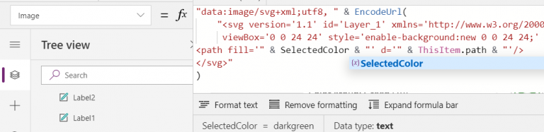 Using Css Color Names For Svg Icons In Power Apps Canvas App Jukka Niiranen Blog