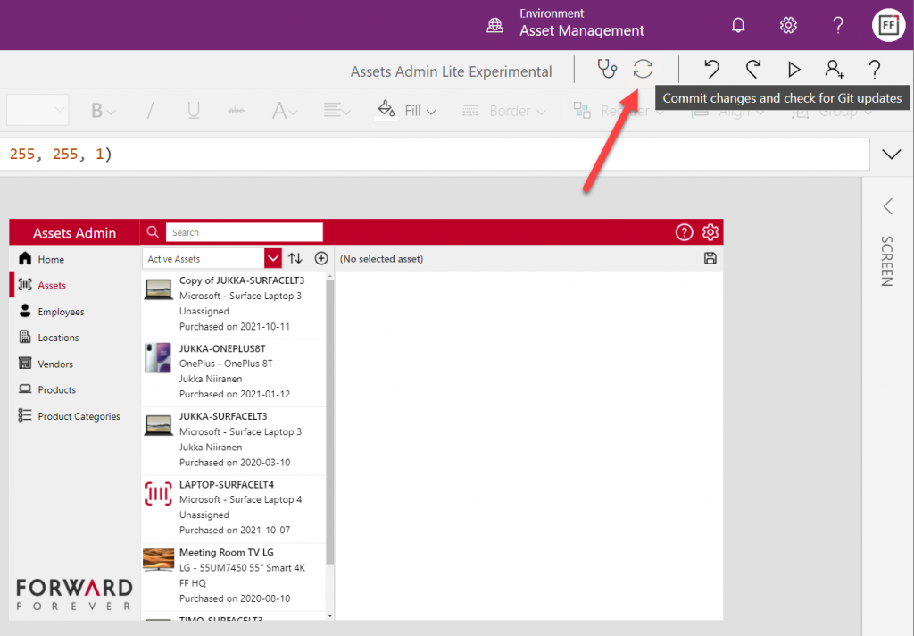 Canvas app source code editing with VS Code in your browser - Jukka Niiranen blog