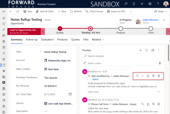A Few Notes On The Timeline Model Driven Power Apps Form Tweaks Jukka Niiranen Blog